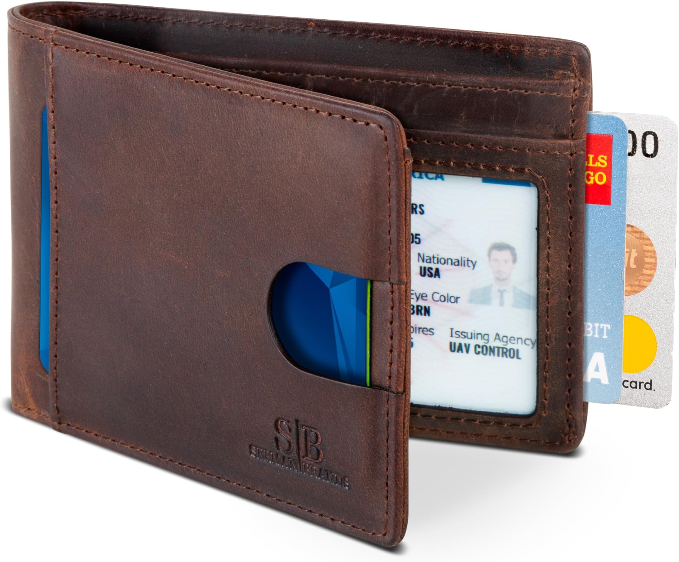 Amazon.com: Slim Mint Ultra-Thin RFID-Blocking Wallet, AS-SEEN-ON-TV ...