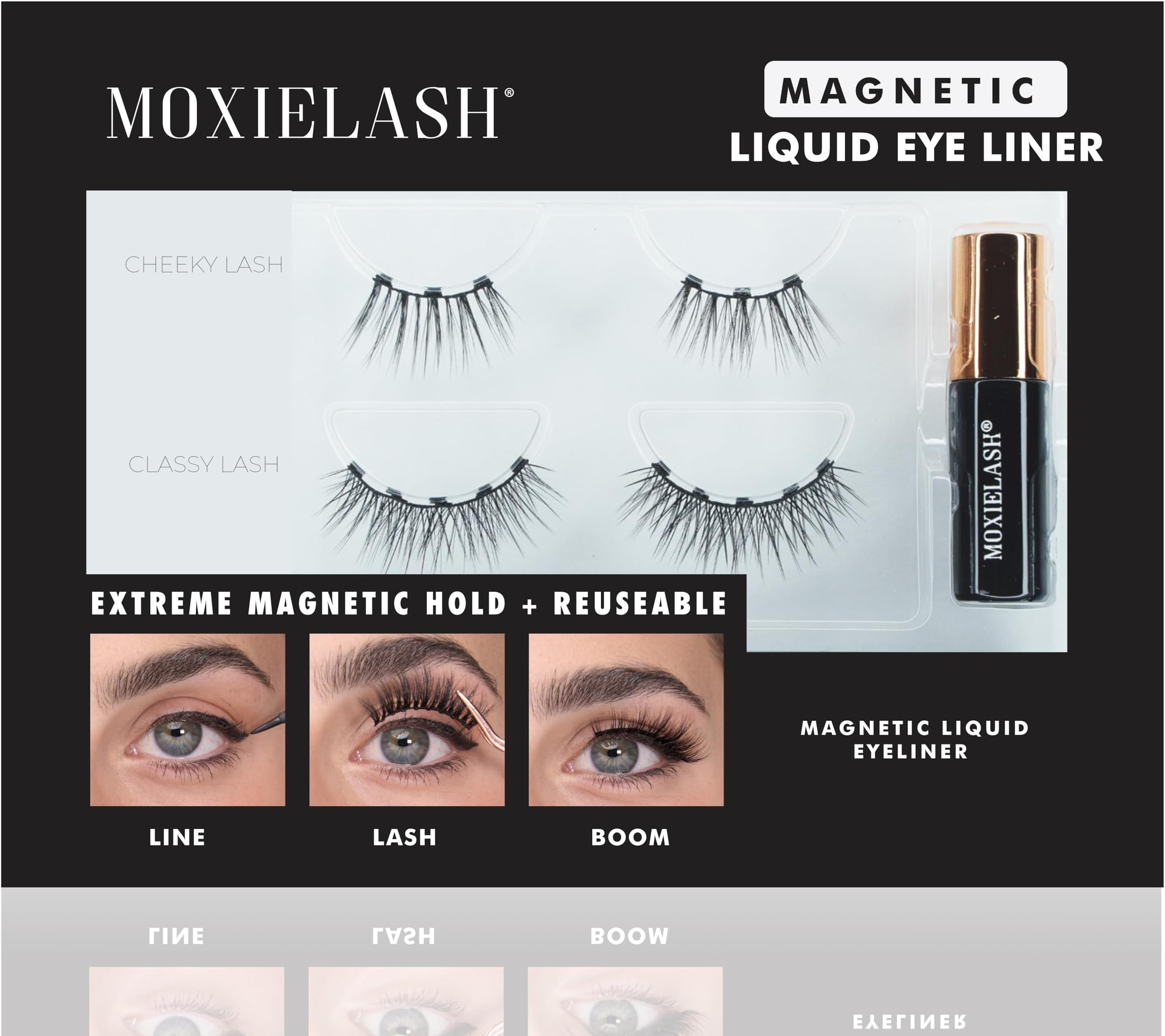 Amazon.com: Fab Brows Magic Lash Kit | False Eyelashes & Magic Adhesive ...