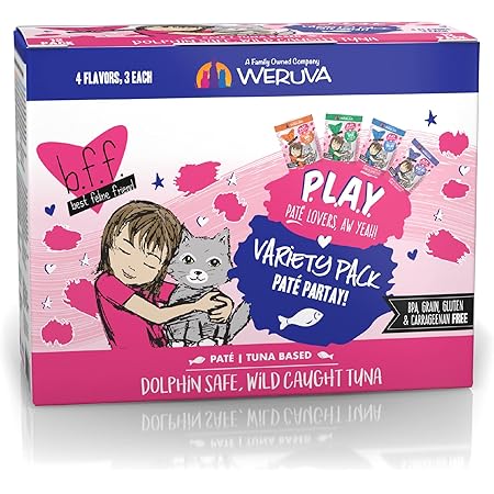 Amazon.com : B.F.F. Play - Best Feline Friend Paté Lovers, Aw Yeah ...