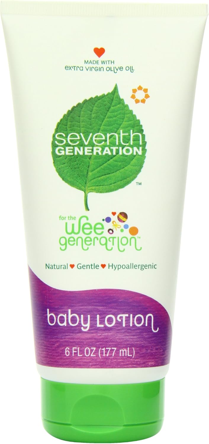 Amazon.com: Seventh Generation Baby Lotion, 6 Ounce : Baby