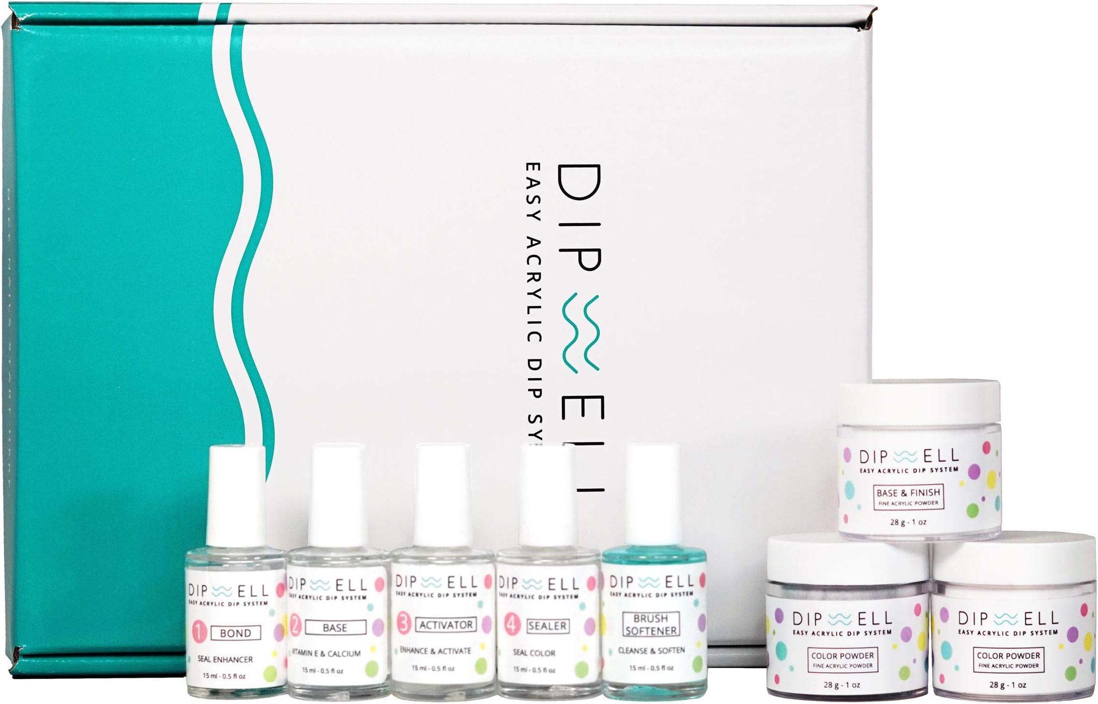 Amazon.com: Dip Powder Nail Kit (Neon Color Starter), Acrylic Powder ...