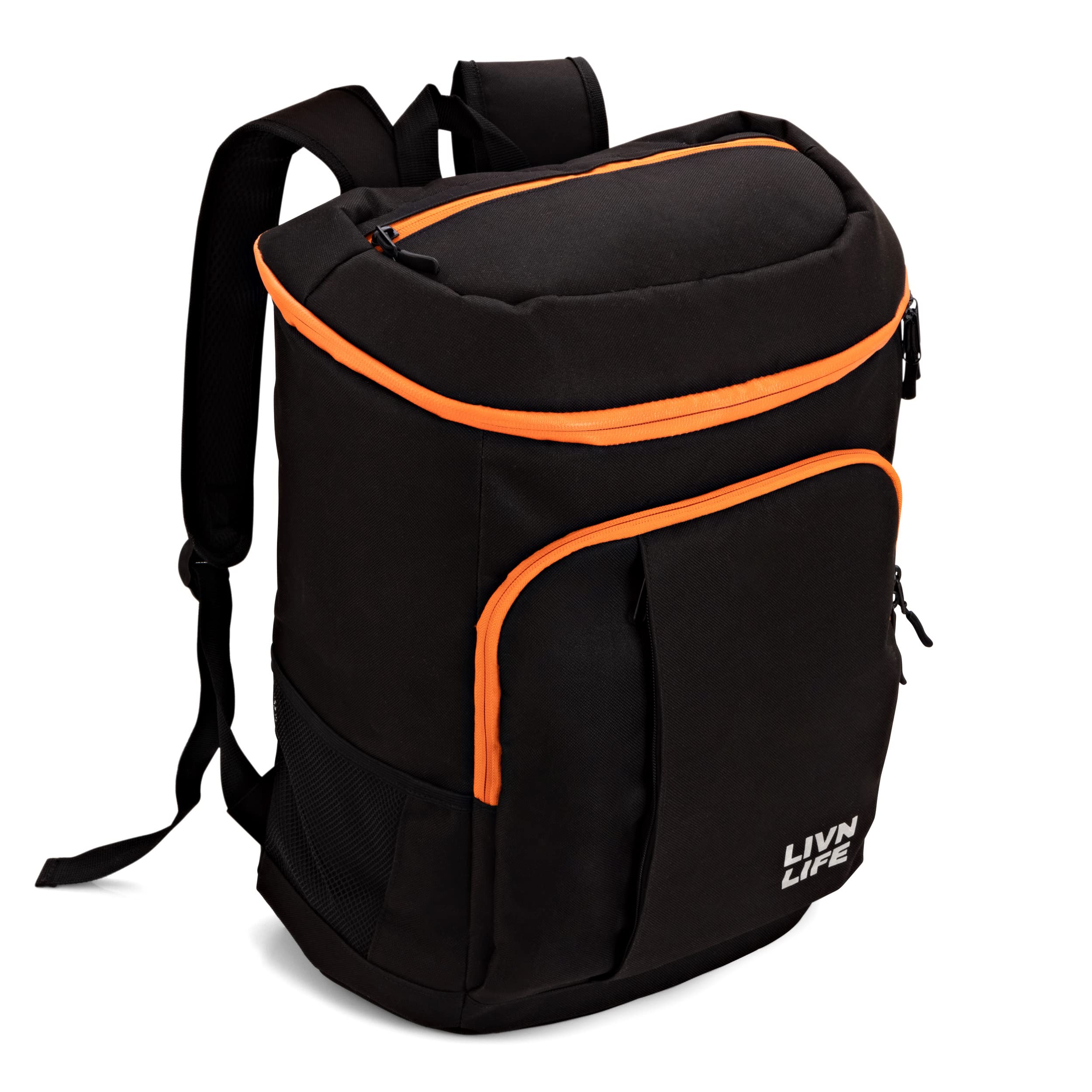 LIVN LIFE Backpack Cooler Insulated Leakproof. 30 Can Soft Cooler Bag ...