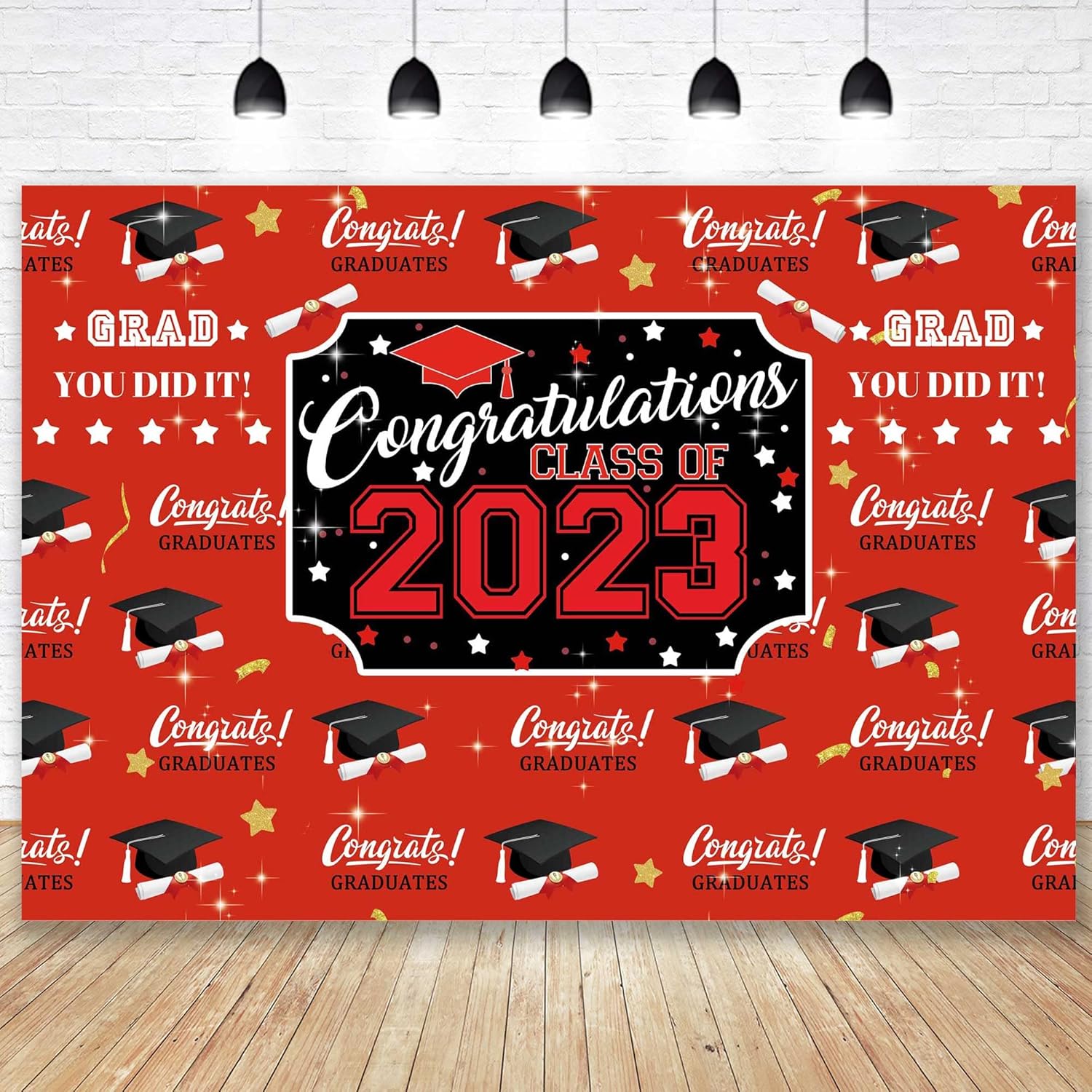 Amazon.com : Negeek 10×8ft Congratulations Class of 2023 Graduation ...