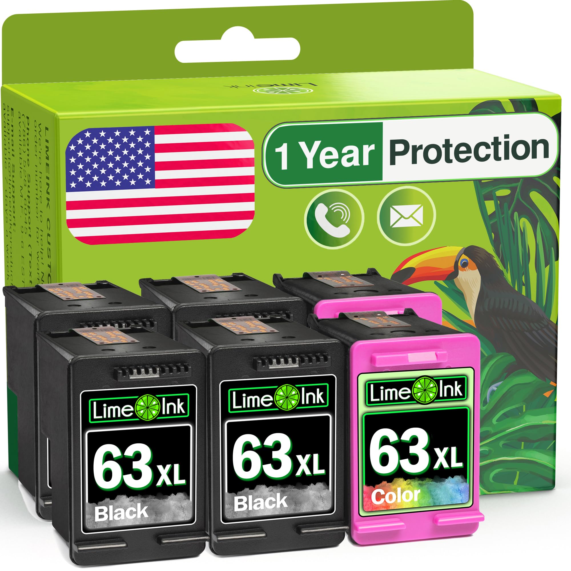 Amazon.com: Limeink Remanufactured Ink Cartridge Replacement for HP Ink ...