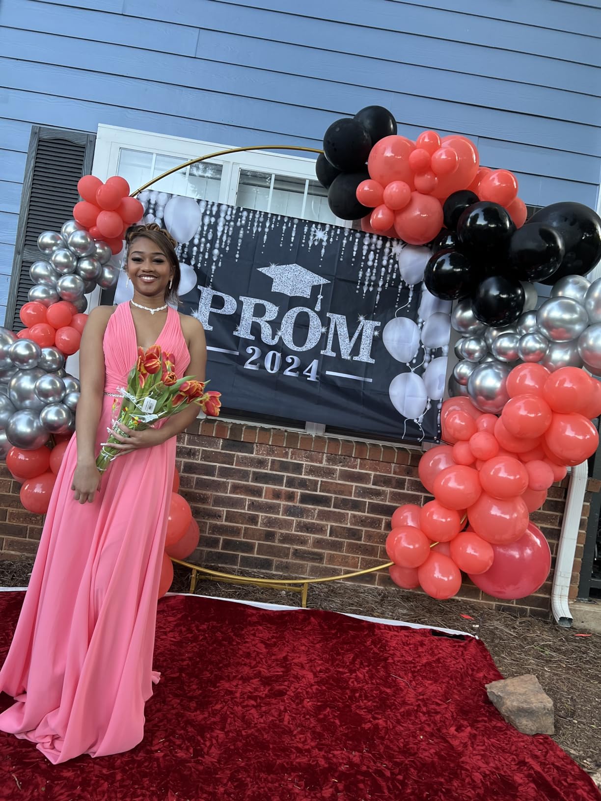 Amazon.com : Prom Night Banner Prom 2024 Graduation Party Decoration ...