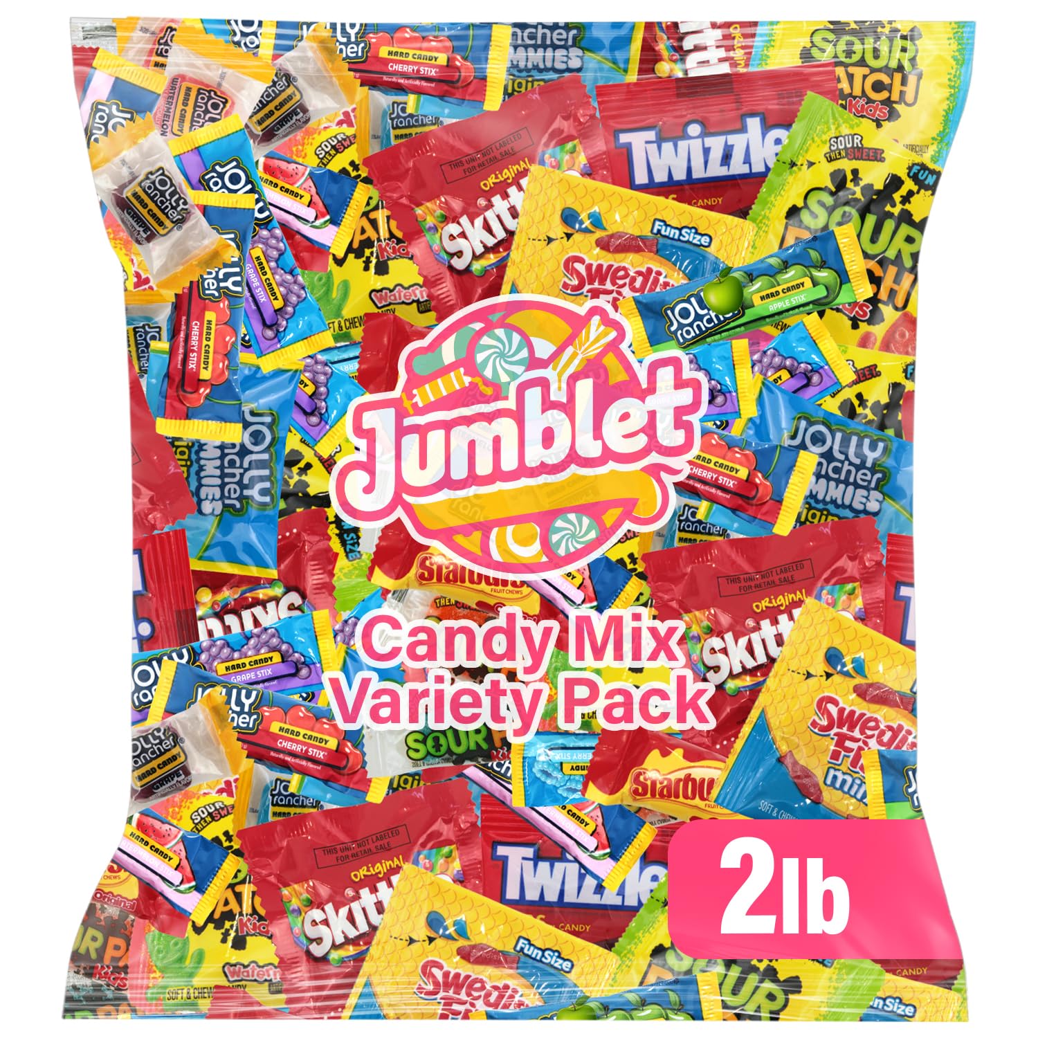 Amazon.com: Bulk Candy Mix Variety Pack - 2lb Pack of Individually ...