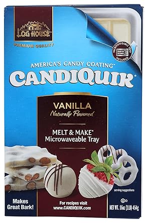 Amazon.com : Log House Candiquik All Natural Vanilla Coating - 16 oz ...