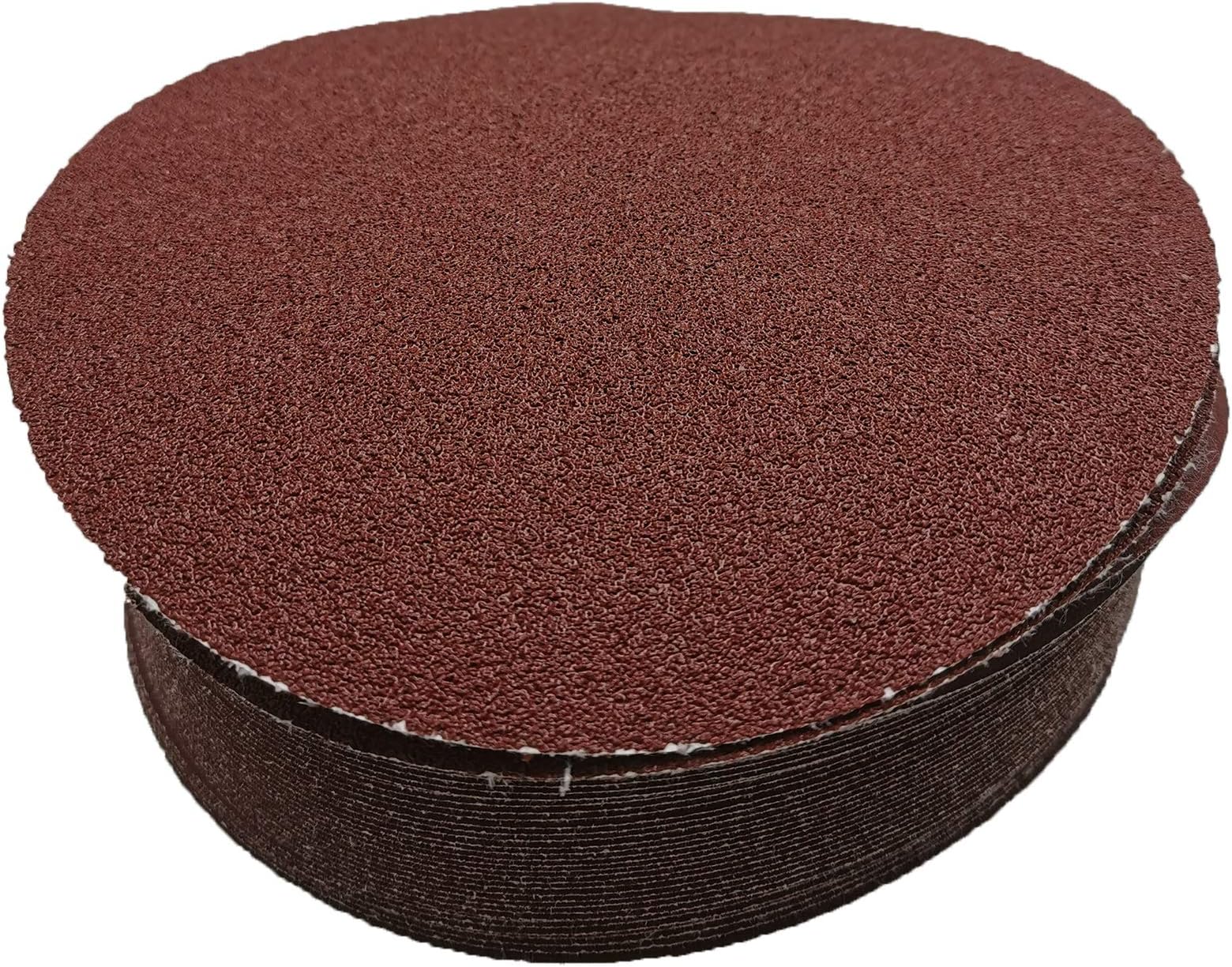 Rannb 40 Grit Sanding Discs Hook and Loop Sandpaper 7 Inch Dia 8 Hole ...