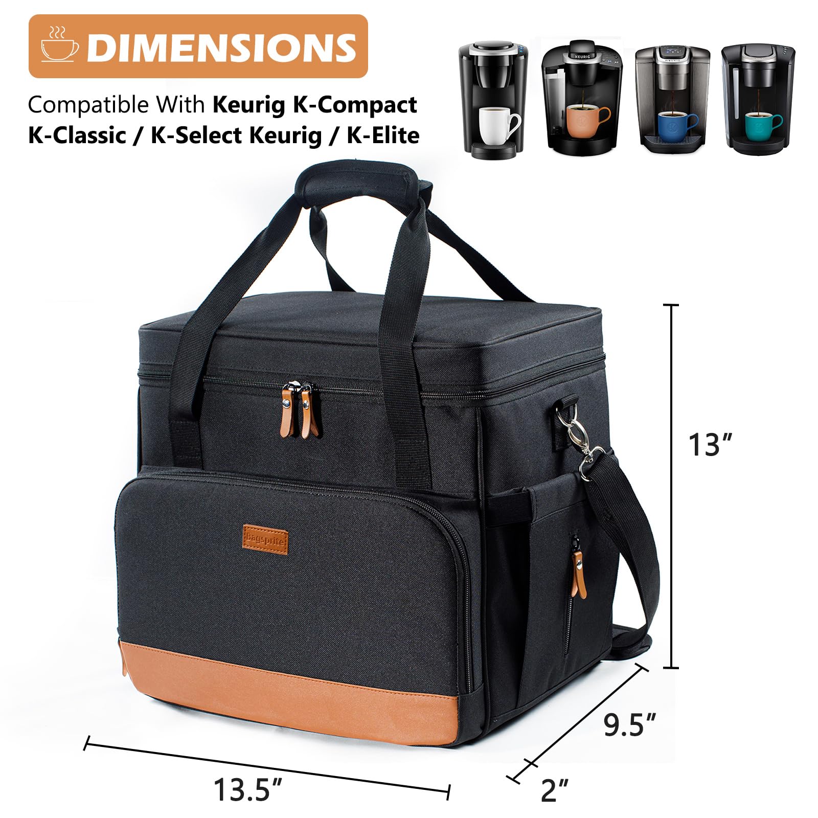 Snapklik.com : BAGSPRITE Coffee Maker Carrying Case For Keurig K ...