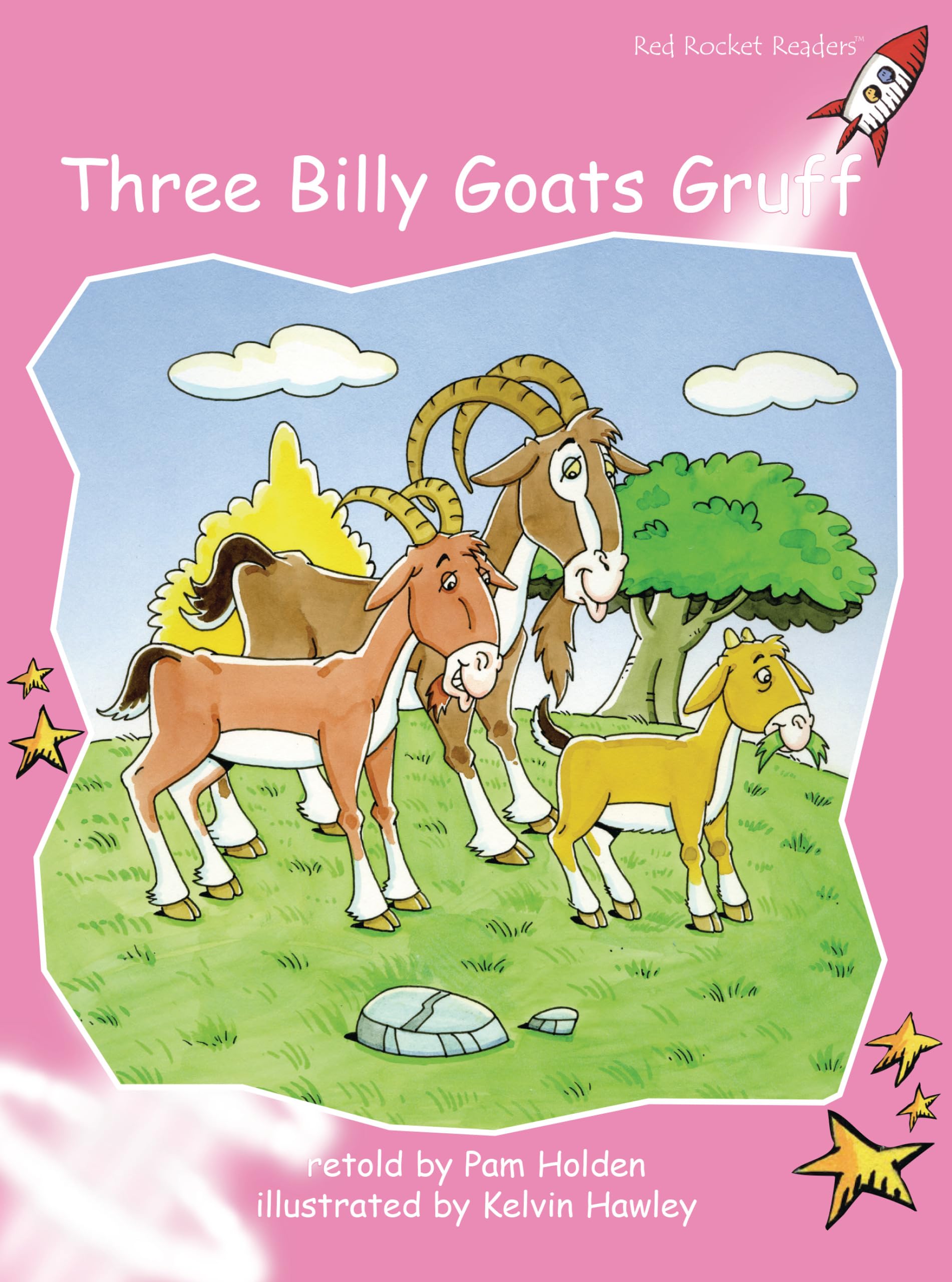 Amazon.com: Three Billy Goats Gruff (Red Rocket Readers Pre-Reading ...