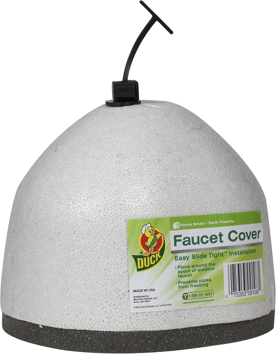 Duck Brand 1285247 Slide Tight Large Faucet Cover for Outdoor Faucet ...