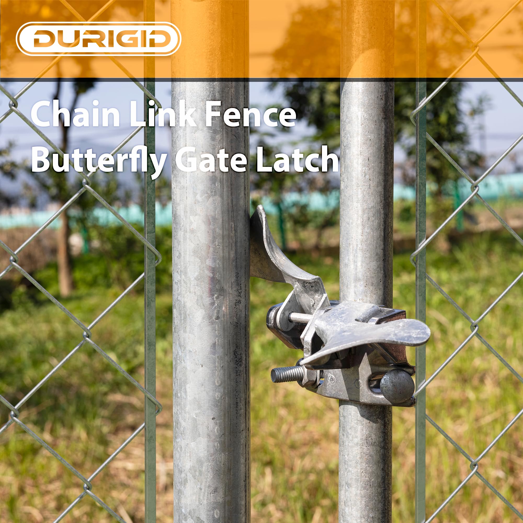 Snapklik.com : Butterfly Gate Latch Heavy Duty, Galvanized Finish, Used ...