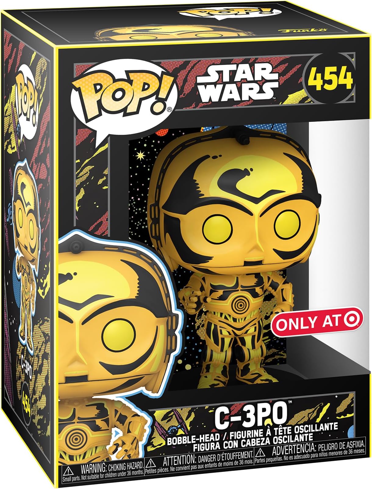 Amazon.com: Star Wars C-3PO Retro Series POP : Toys & Games