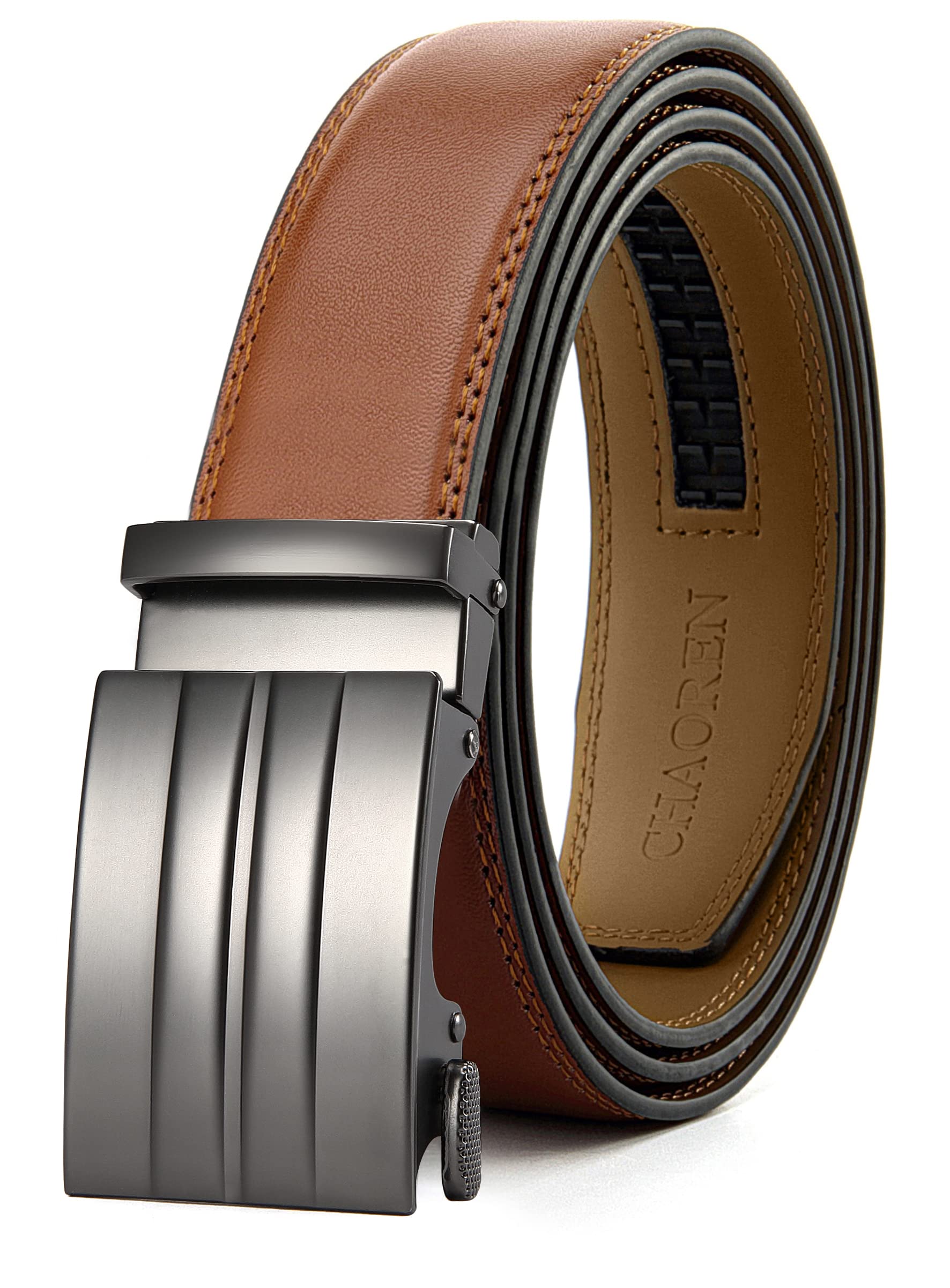 Snapklik.com : Ratchet Belts For Men - Mens Leather Belt 1 3/8 For ...