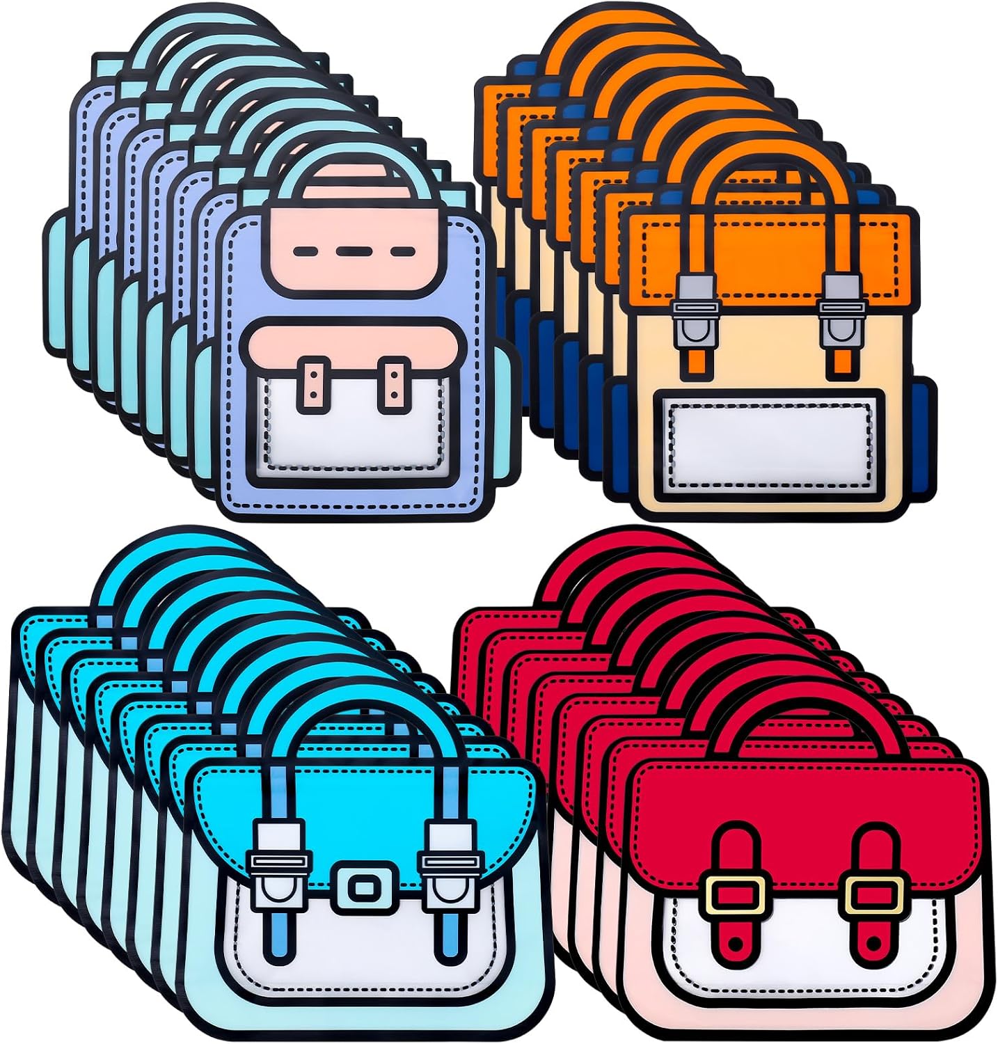 Provone 30 Pcs Party Favor Bags Bulk Reusable Birthday Goodie Bags Cute ...