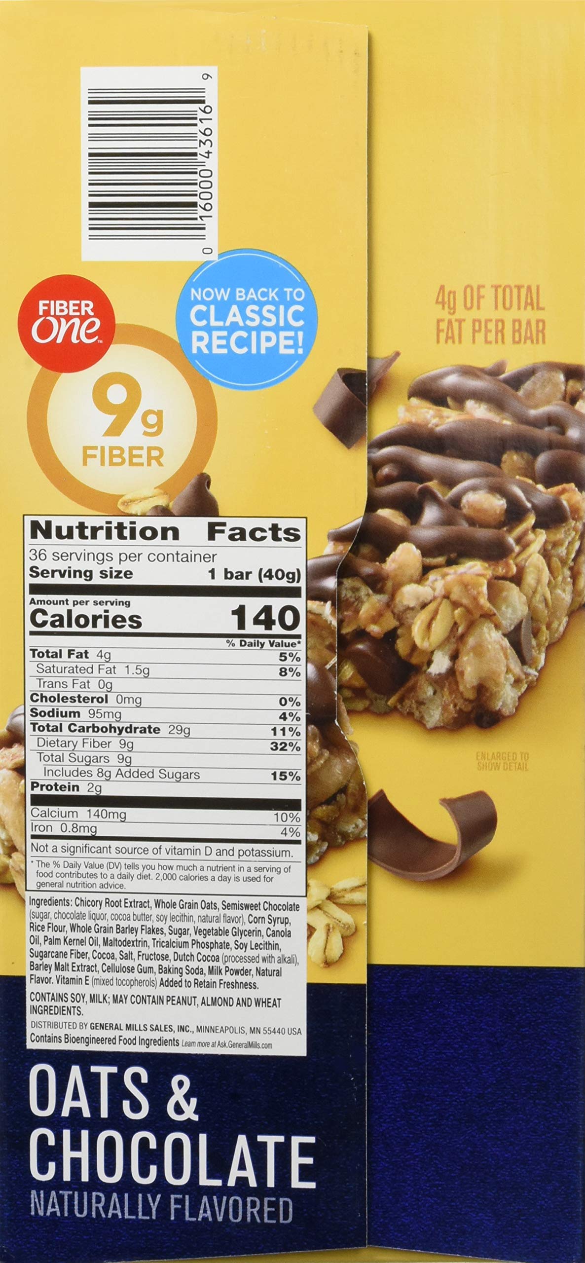 Snapklik.com : Fiber One Oats & Chocolate Chewy Bars