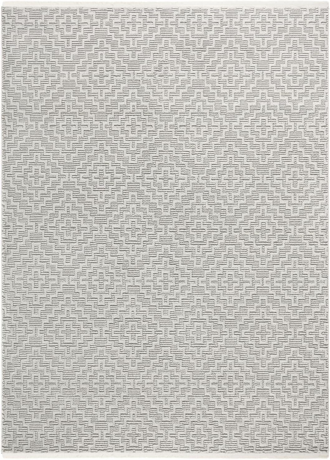 Amazon.com: TOWN & COUNTRY LUXE Tretta Modern Geo Area Rug with Plush ...