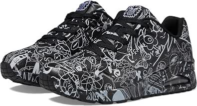 Amazon.com | Skechers Women's Vexx: Uno-Process Sketch Sneaker ...