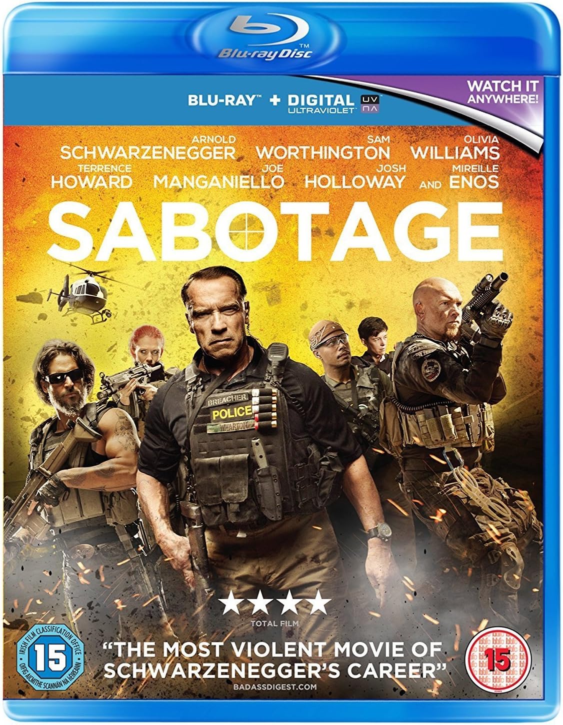 Sabotage [Blu-ray]: Amazon.co.uk: Olivia Williams, Mireille Enos, Josh ...