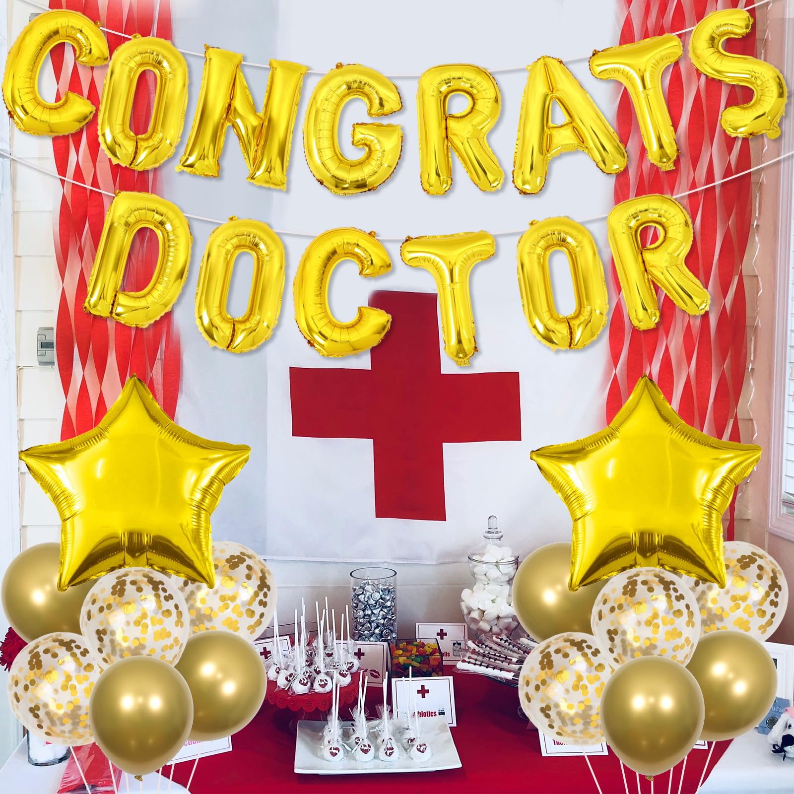 Medical Party Balloons Kara's Party Ideas Doctor + Nurse Themed