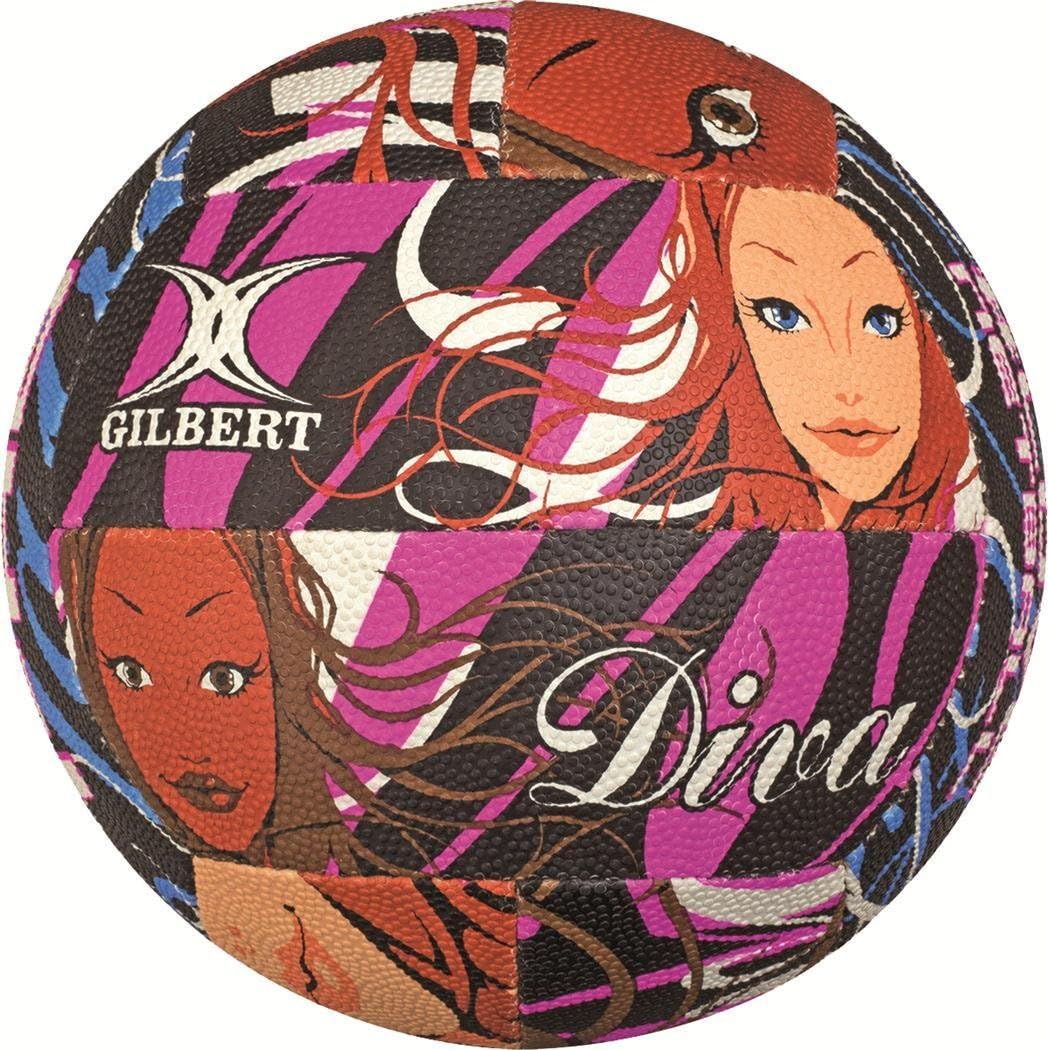 Amazon.com : Gilbert Netball Ball Supporter Diva Size 5 : Sports & Outdoors