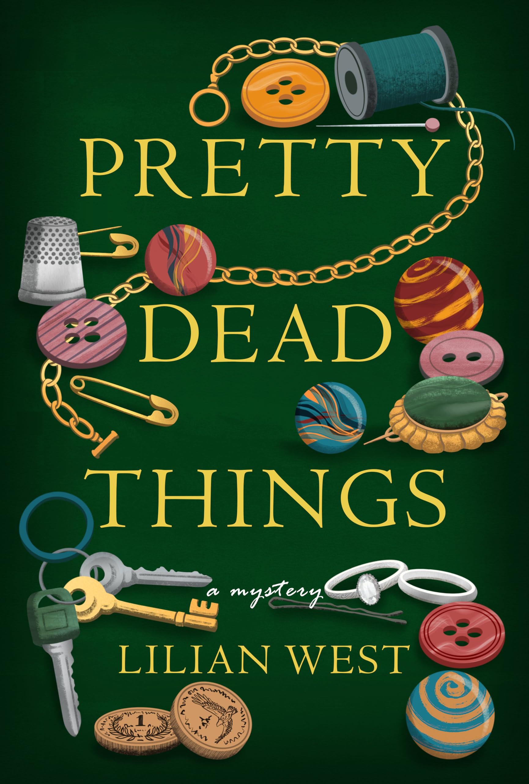 Pretty Dead Things: A Mystery: West, Lilian: 9798892420020: Amazon.com ...