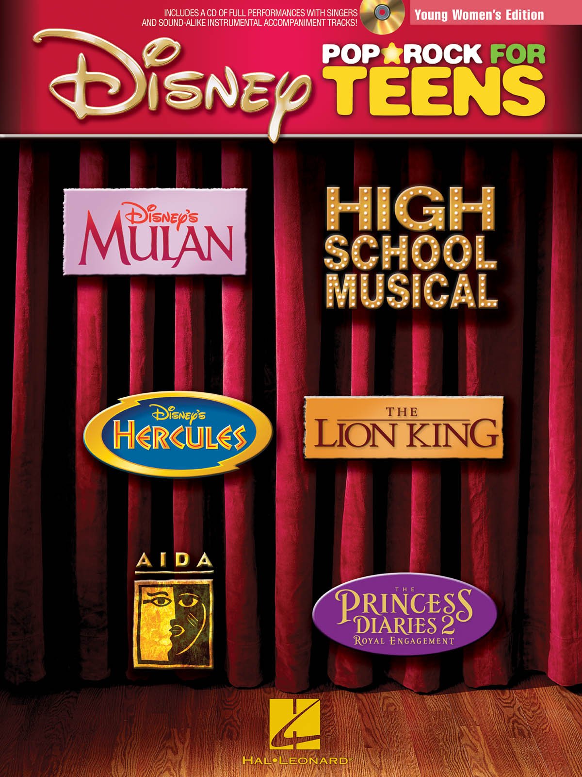 Disney Pop/Rock for Teens: Young Women's Edition: Various ...