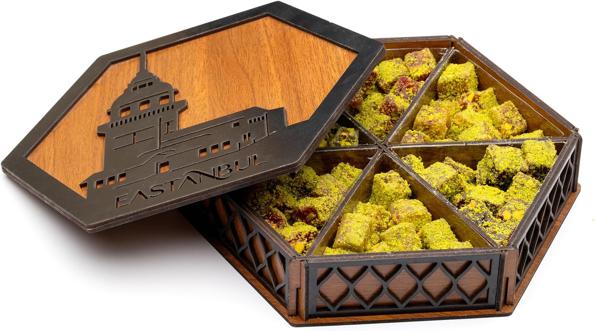 Amazon.com : Eastanbul Turkish Delight 35.2oz, Double Roasted Rich ...