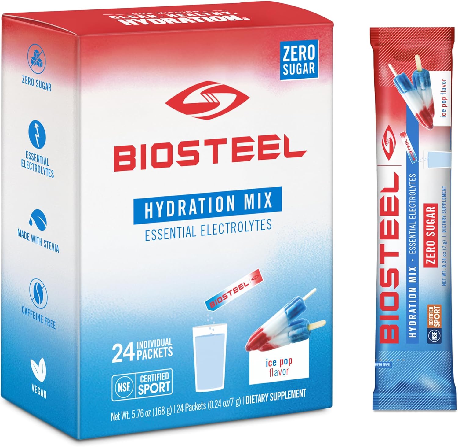 Amazon.com: BioSteel Hydration Mix, Sugar-Free with Essential ...