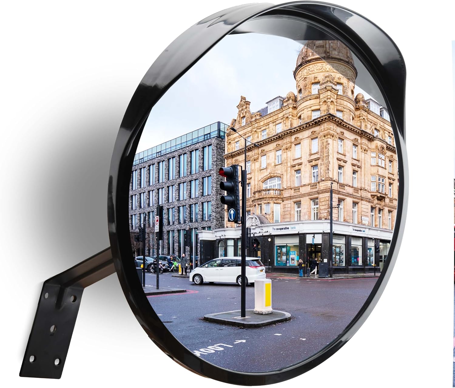 HDYEGIOU Safety Mirror, 160 Degree Adjustable Convex Traffic Mirror ...
