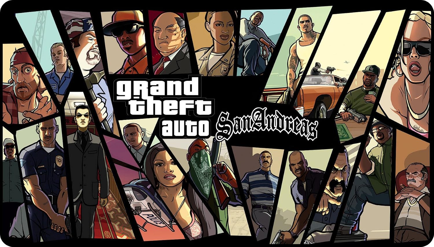 Amazon.com : Hot Join Me In GTA San Andreas Background Super Big mouse ...
