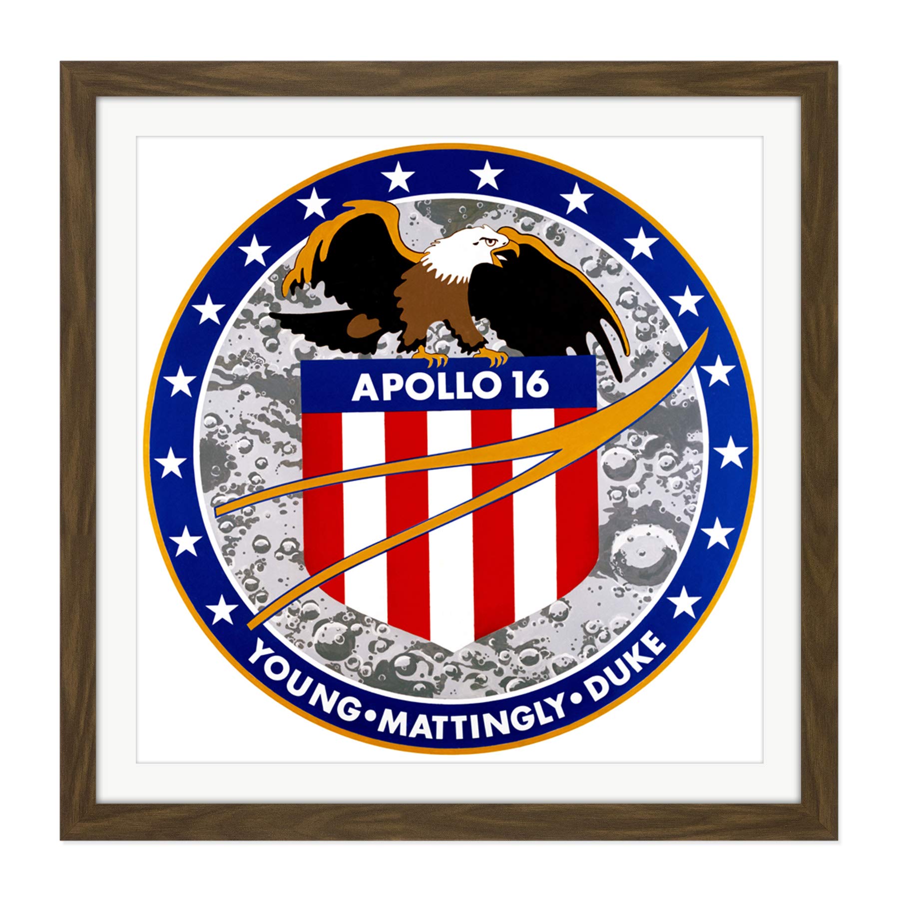 Appolo 16 Space Mission Badges