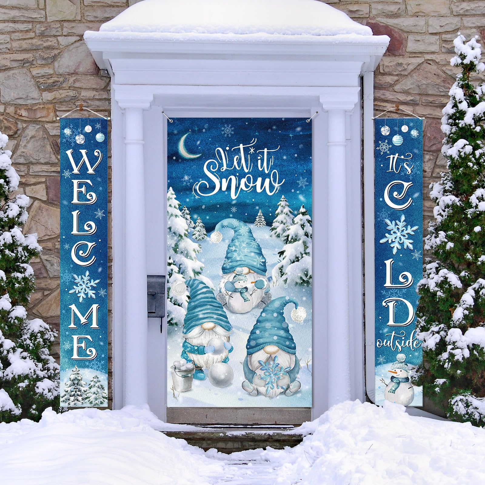 Winter Wonderland Door Design