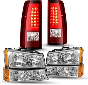 Amazon Jsboyat Headlight Led Tail Light Assembly Fit For 2003