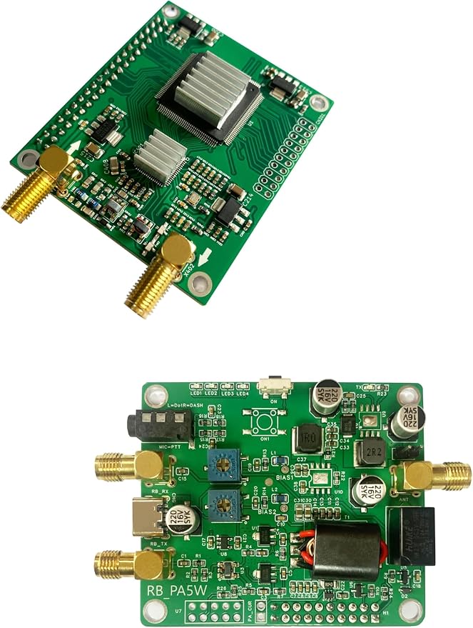 Amazon.com: AURSINC SDR Radioberry for Raspberry Pi 4&Radioberry Preamp ...