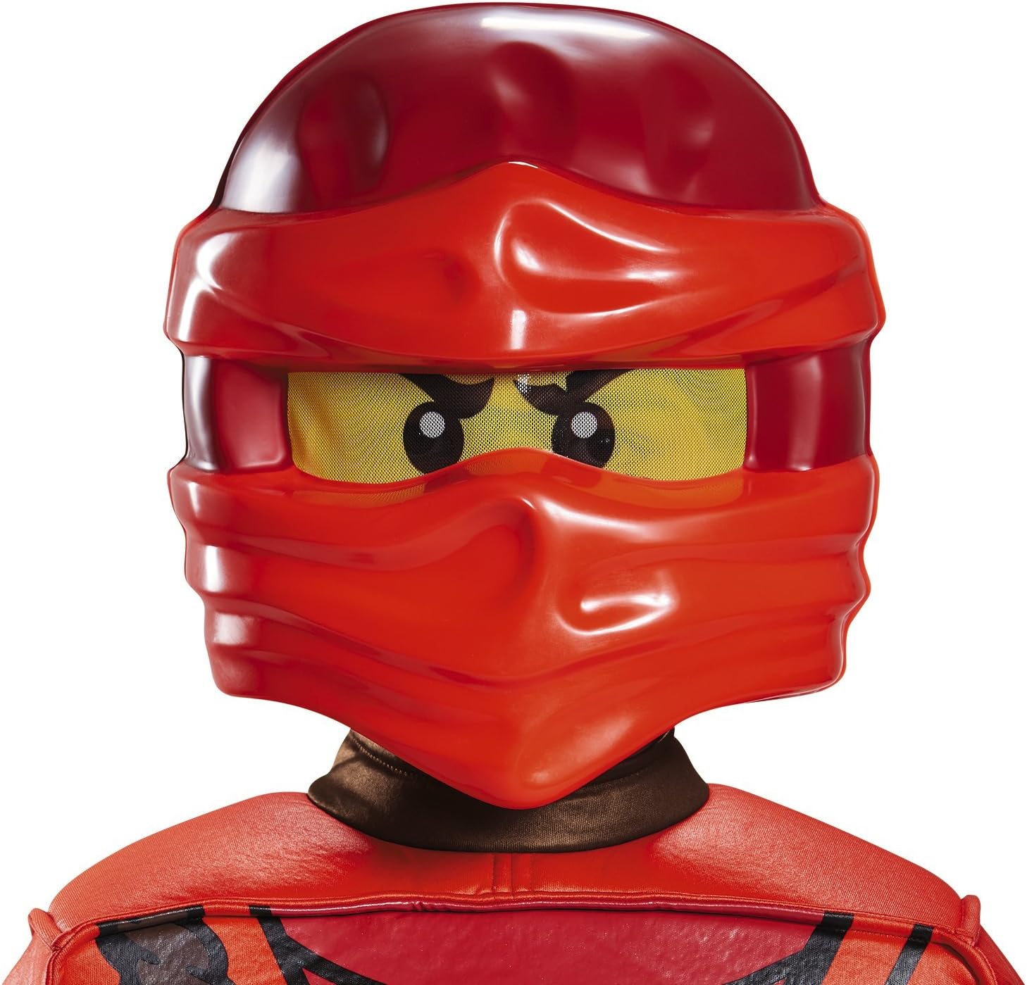Amazon.com: Disguise Kai Ninjago Lego Mask, One Size Child : Clothing ...
