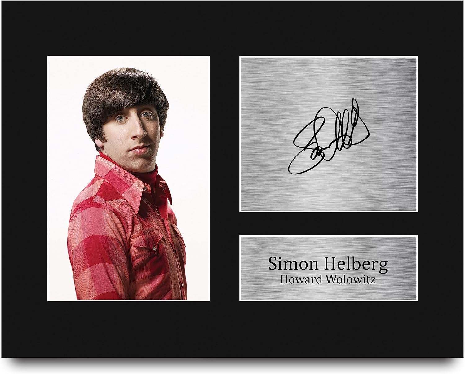 Amazon.com: HWC Trading Simon Helberg Big Bang Theory Howard Wolowitz ...