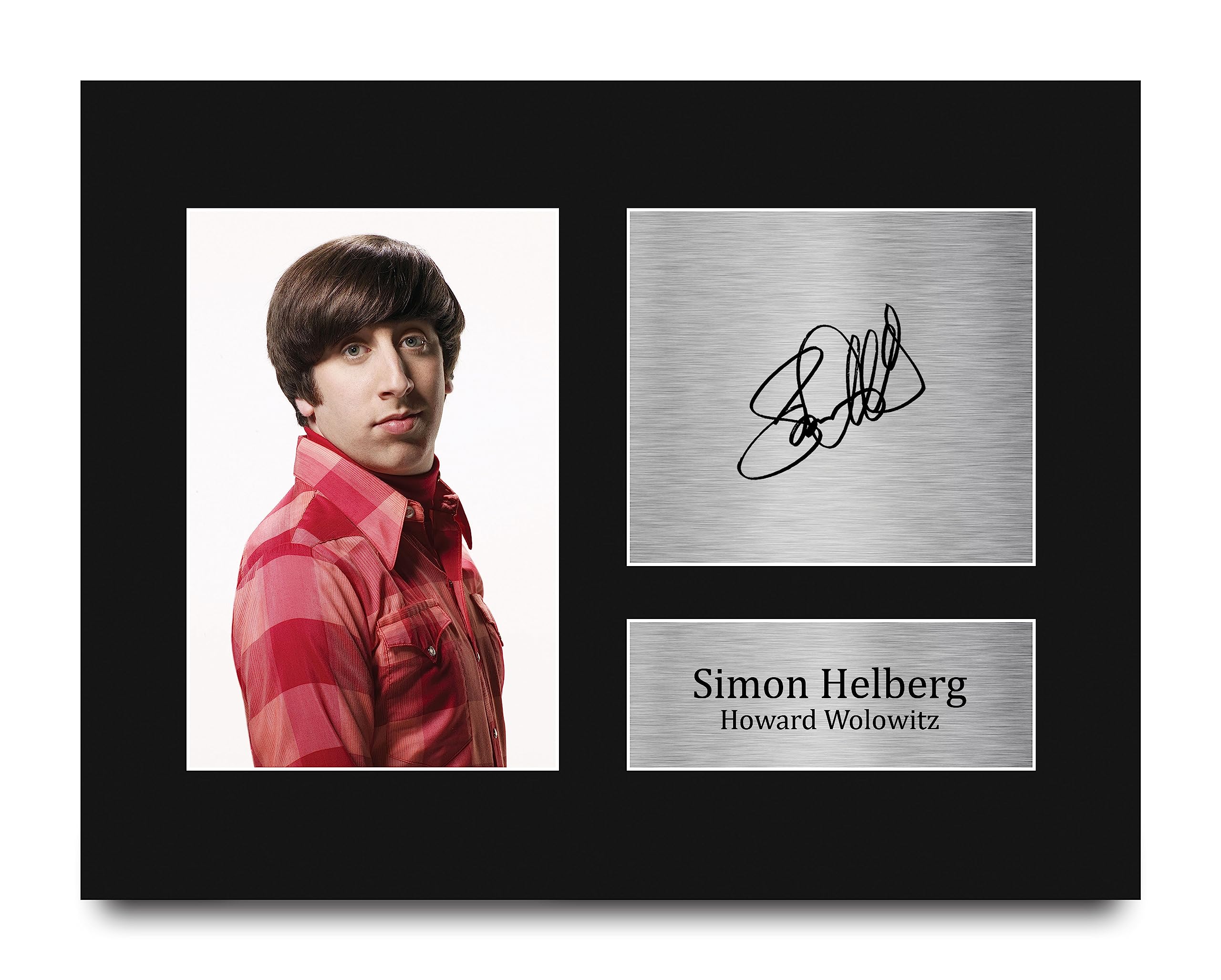 Amazon.com: HWC Trading Simon Helberg Big Bang Theory Howard Wolowitz ...