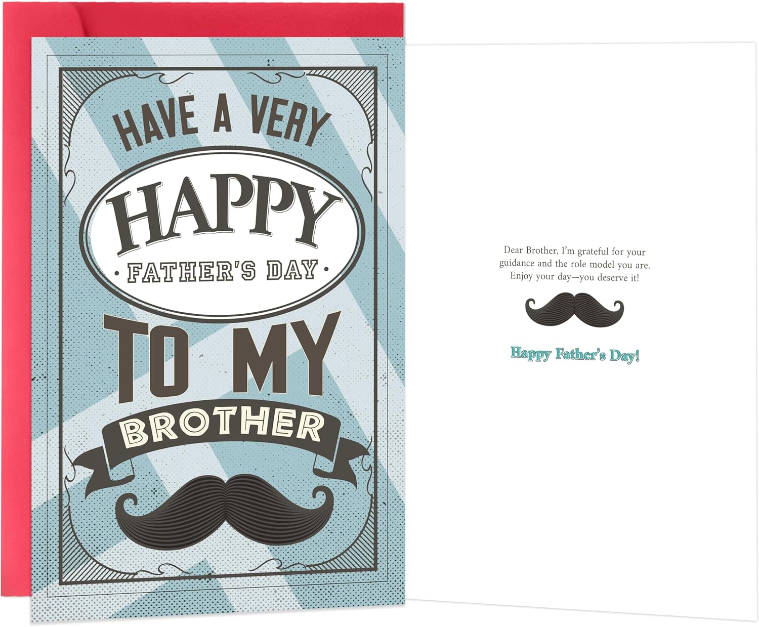 Amazon.com: Beixian Funny Fathers Day Card for Brother, Fathers Day ...