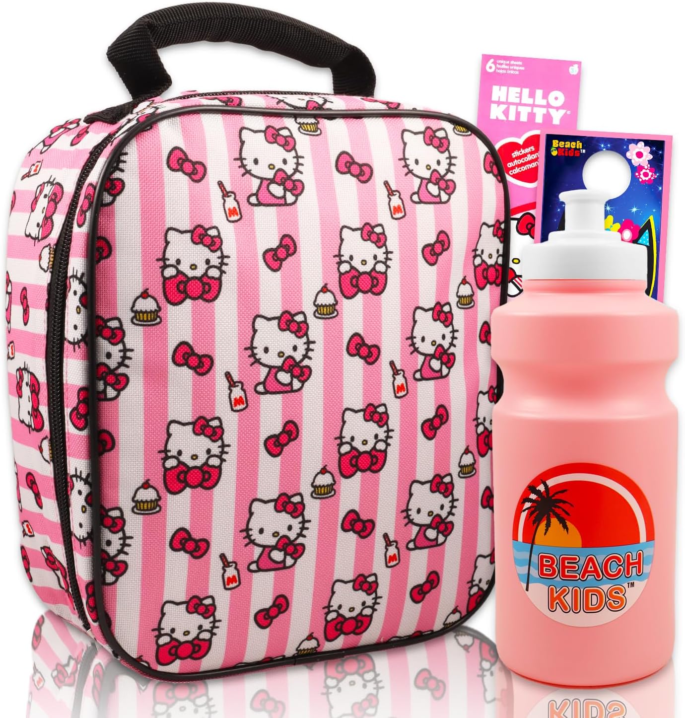 Amazon.com: Fast Forward Hello Kitty Lunch Box Set - Bundle of Hello ...