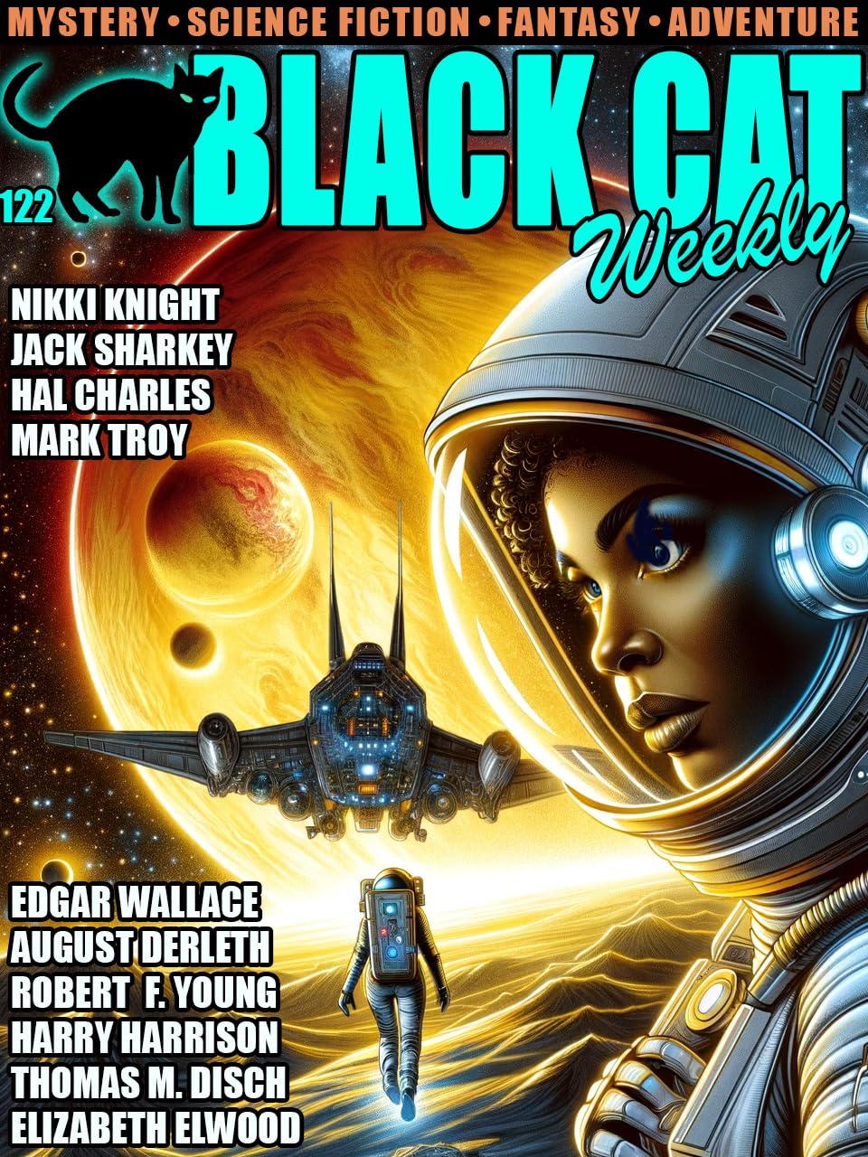 Black Cat Weekly #122 eBook : Troy, Mark , Elwood , Elizabeth , Knight ...