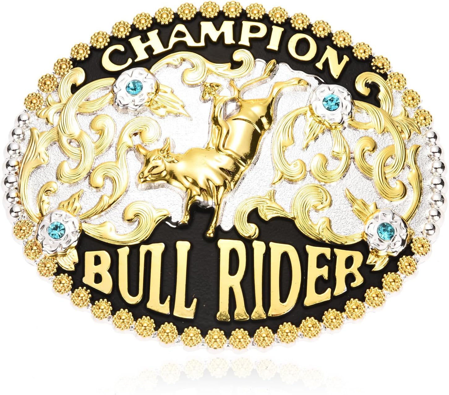 Amazon.com: KOORASY Bull Rider Belt Buckles Men, Big Western Cowboy ...