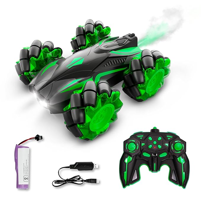 Tygatec 4 Wheel Stunt Drift Rc Smoke Car| Remote Control Car |Off Road ...