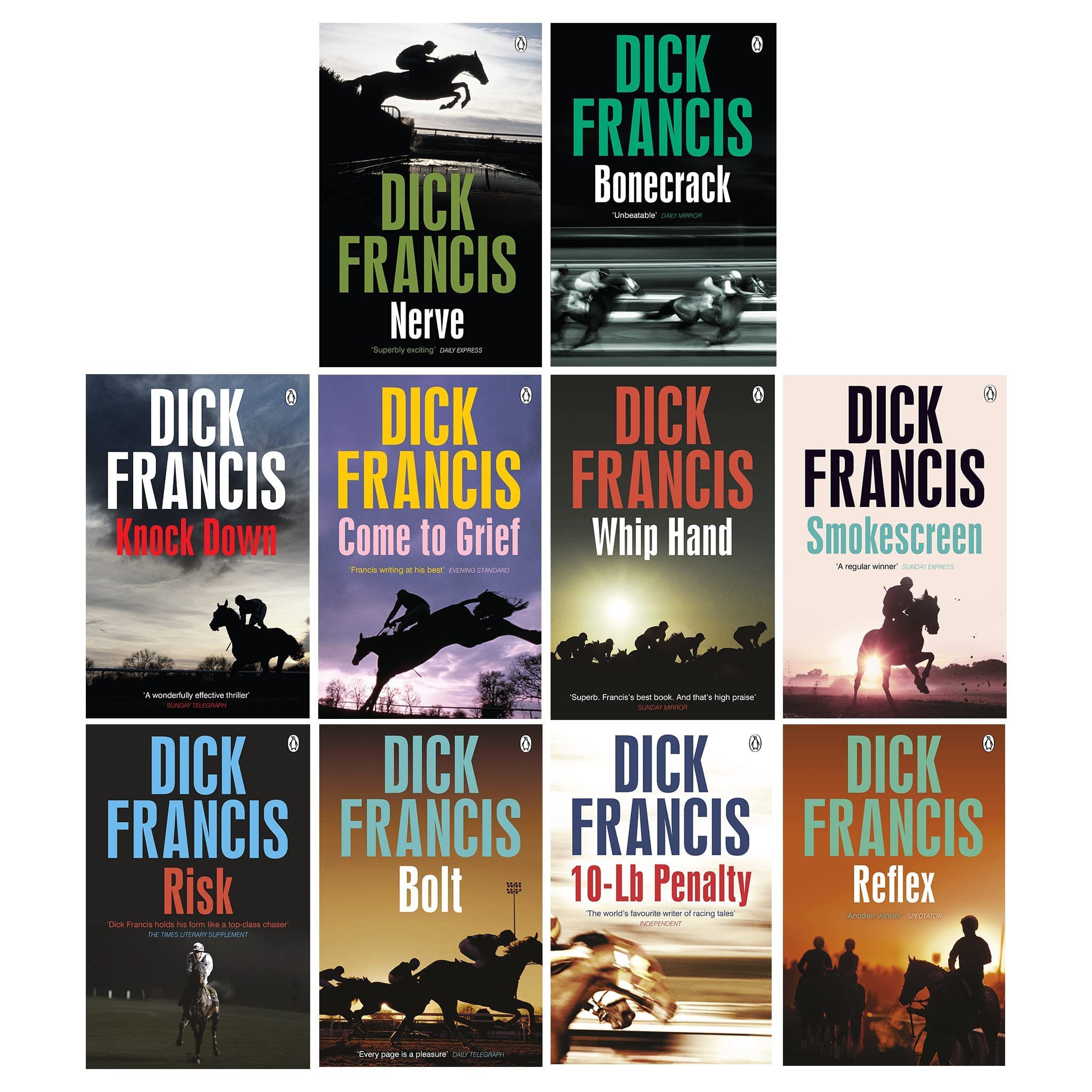 Dick Francis 9 Books Set Collection Pack Francis Thriller Series ...