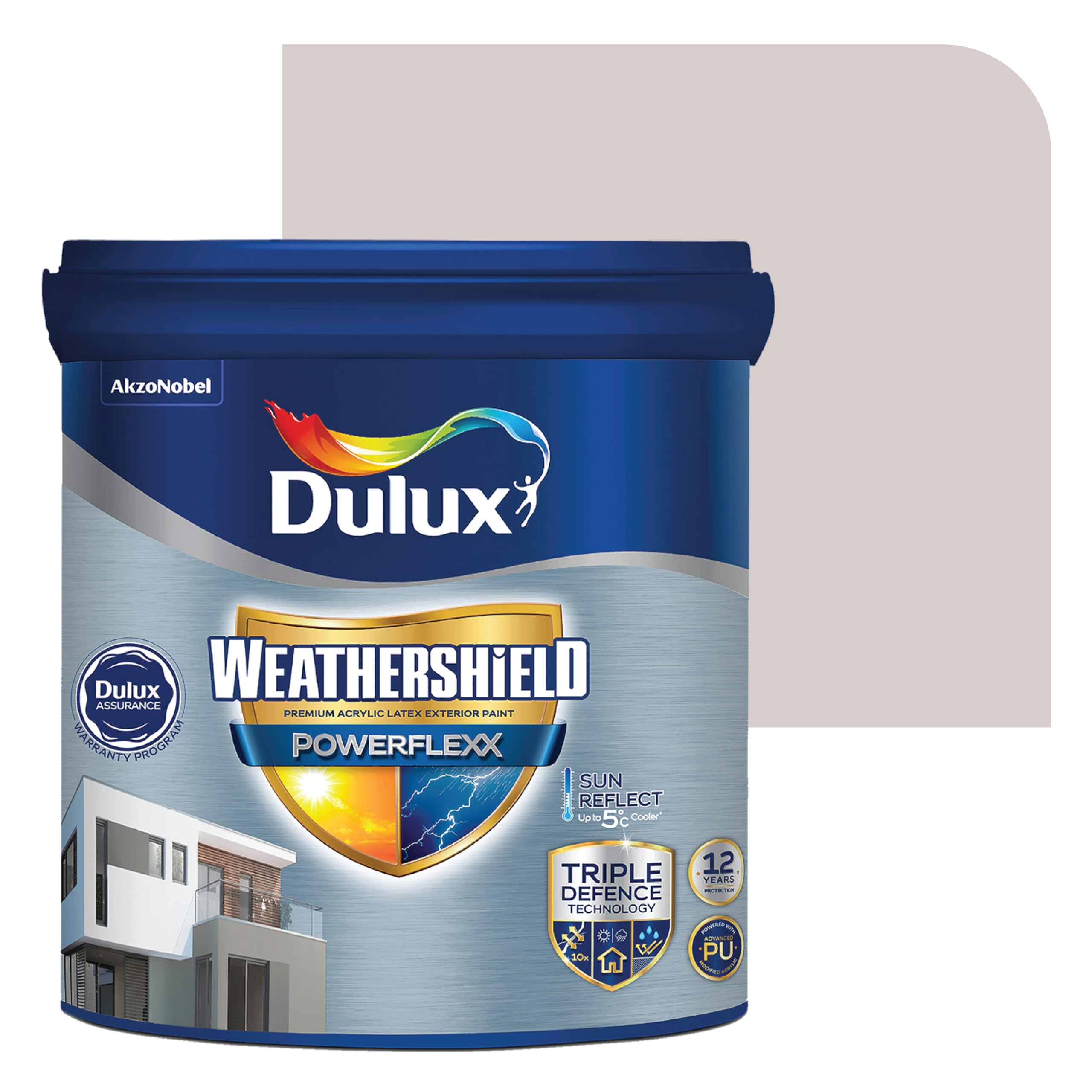 Buy Dulux Weathershield Powerflexx Exterior Emulsion Paint (4L, Sweet ...