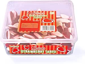 Swizzels Sweet Tubs, Fun Gums Strawberry Tarts, Fruit Flavour Foam and ...