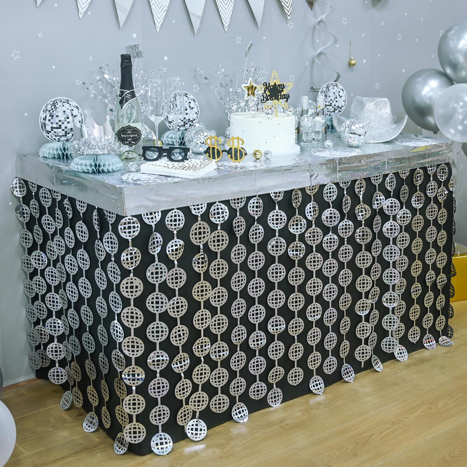 Amazon.com: MENSTARSI Disco Party Decorations, 2 Pack Disco Ball ...