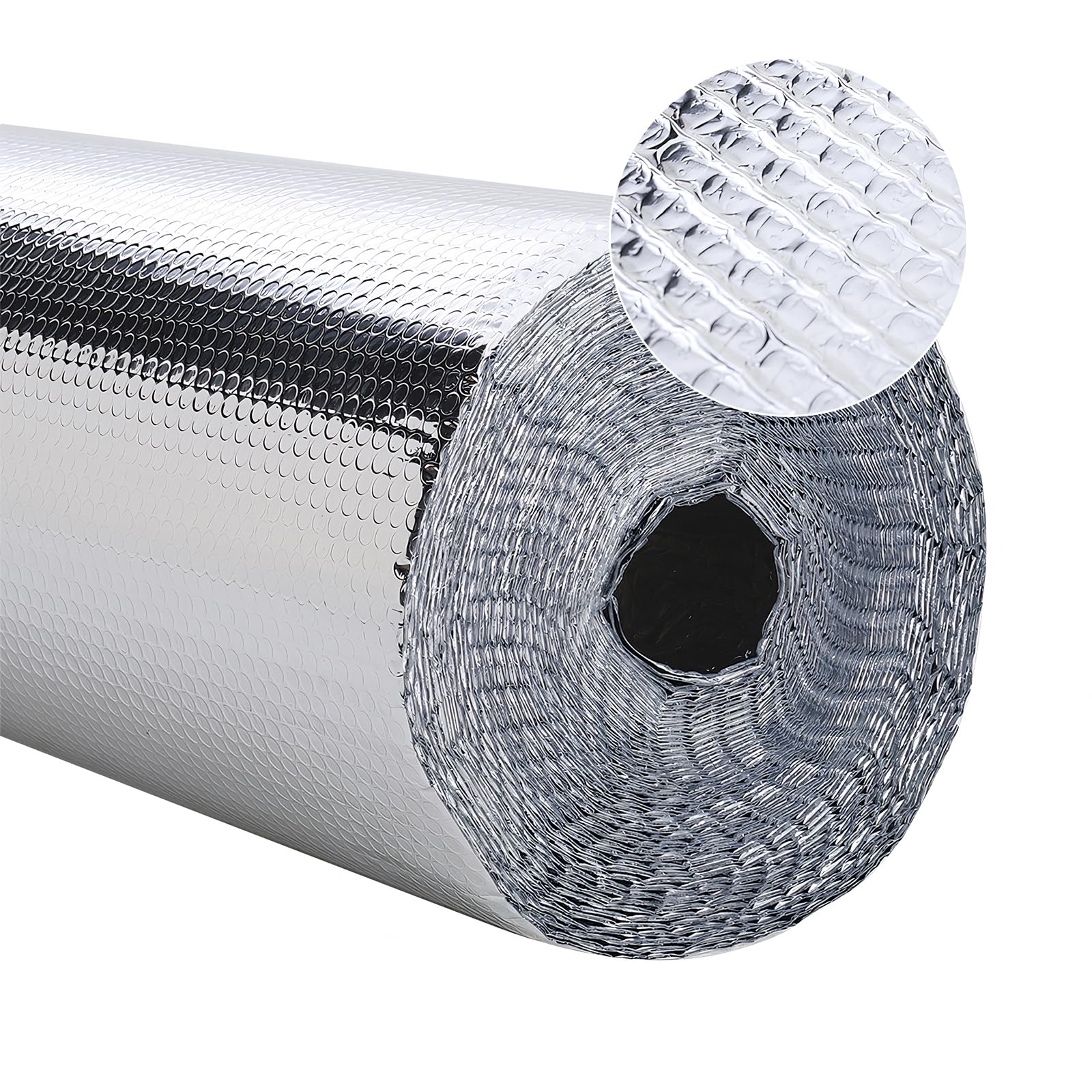 Buy The Fellie 8.4m x 0.6m Aluminium Bubble Foil Insulation Roll ...