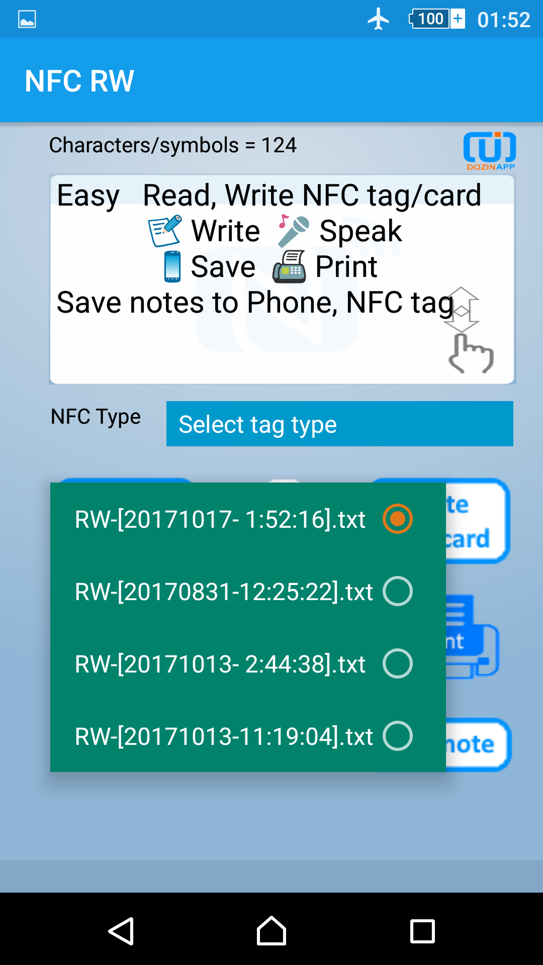 NFC RW - App on Amazon Appstore