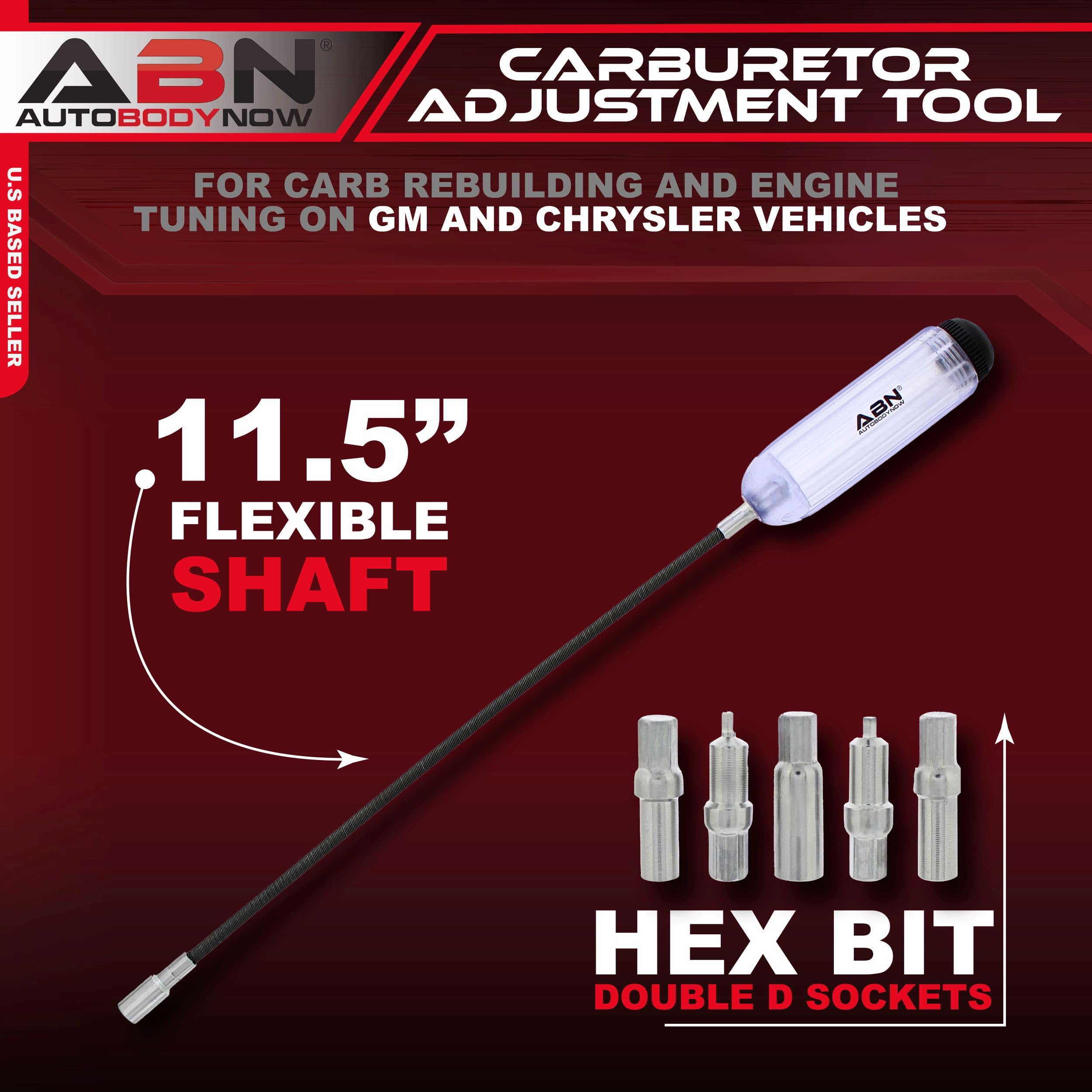 Snapklik.com : ABN Carburetor Adjustment Tool Flexible Shaft Screwdriver